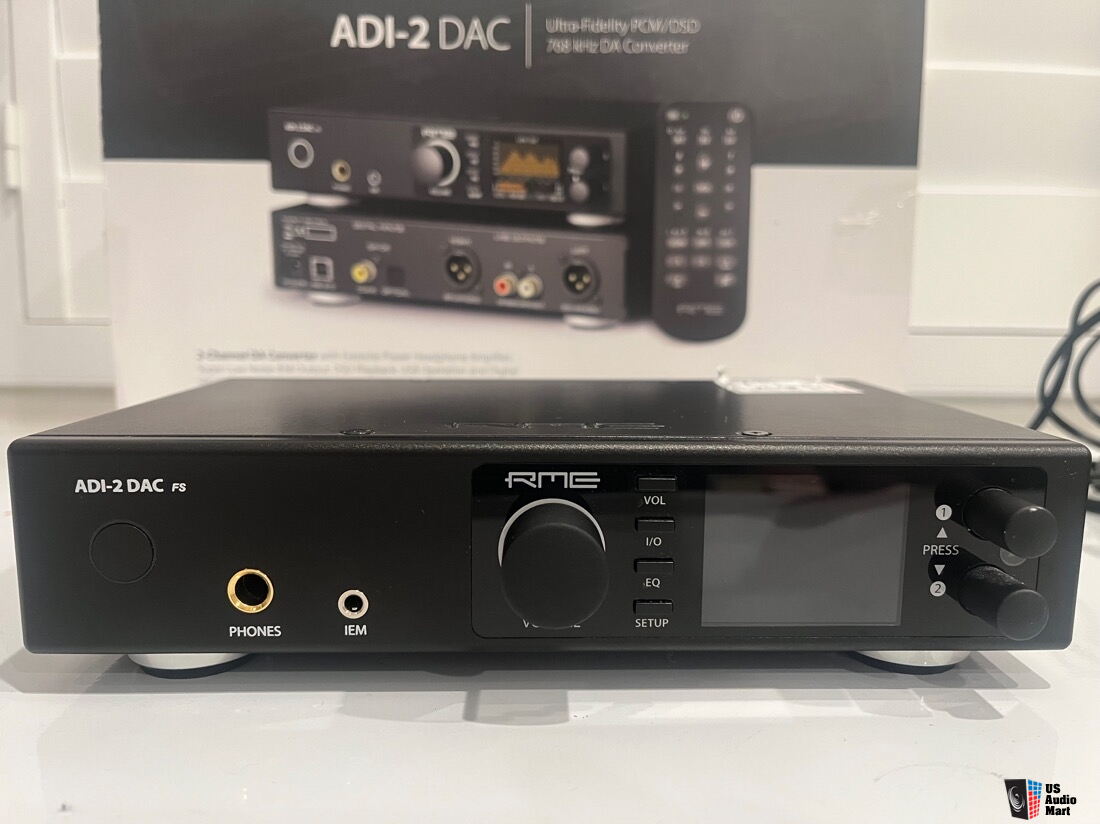 RME ADI-2 FS DAC (ESS version) Photo #5035638 - US Audio Mart