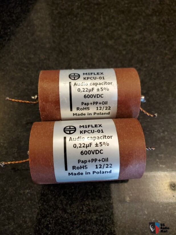 Miflex and Sonicap capacitors Photo #5036296 - US Audio Mart