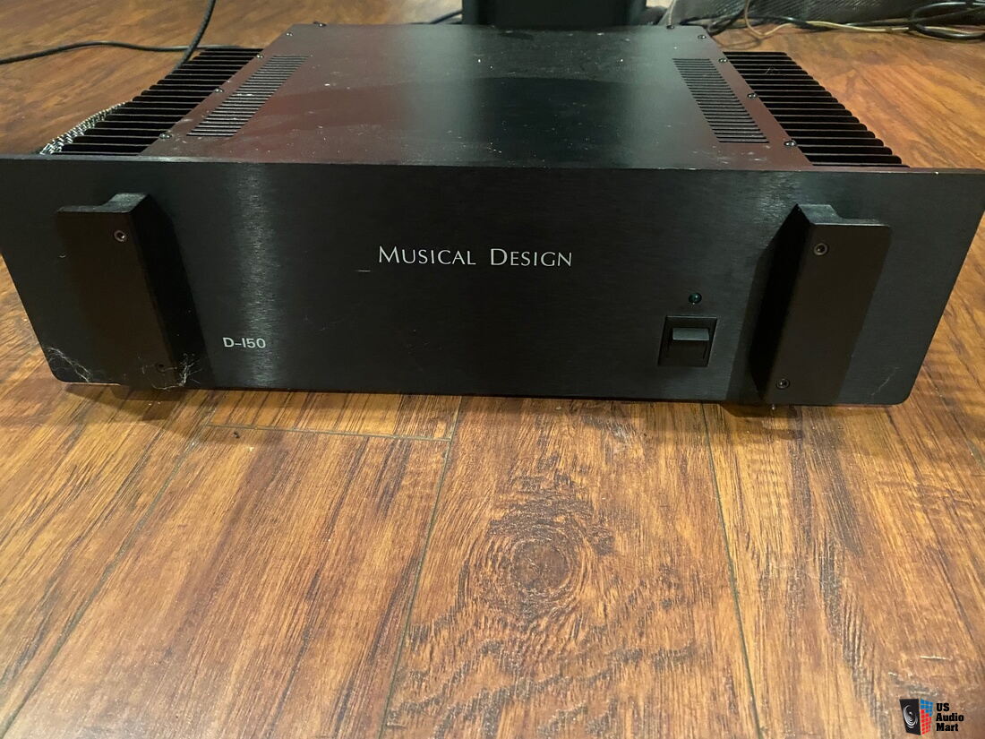 MAKE AN OFFER Musical Design D-150B Elite amp - 1 channel blown For ...