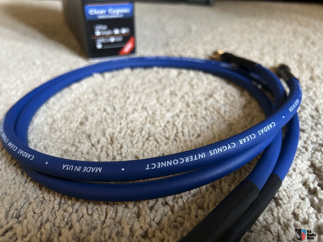 Cardas Audio Clear Cygnus 1.0m RCA Interconnects Photo #5037905 - US ...