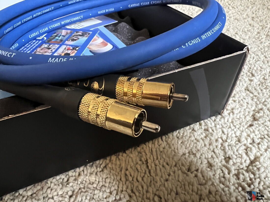 Cardas Audio Clear Cygnus 1.0m RCA Interconnects Photo #5037905 - US ...