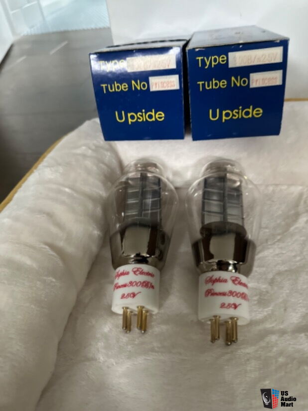 NOS Matched Pair Sophia Electric 300b/n2.5v Princess Ceramic Base ...