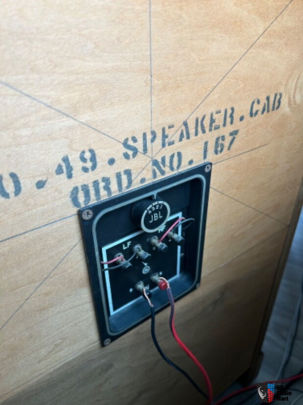 JBL Vintage Speakers (030 System in Custom Built Cabinets) Photo ...