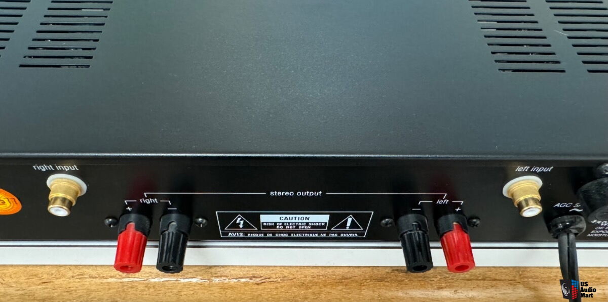 Adcom GFA-535II stereo power amplifier, a classic amp at an ultra low ...