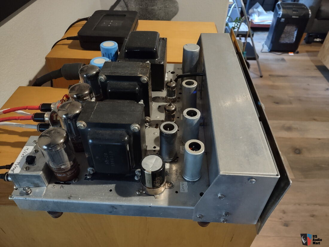 Custom Sam Kim 6L6 based ultralinear integrated amplifier with ...