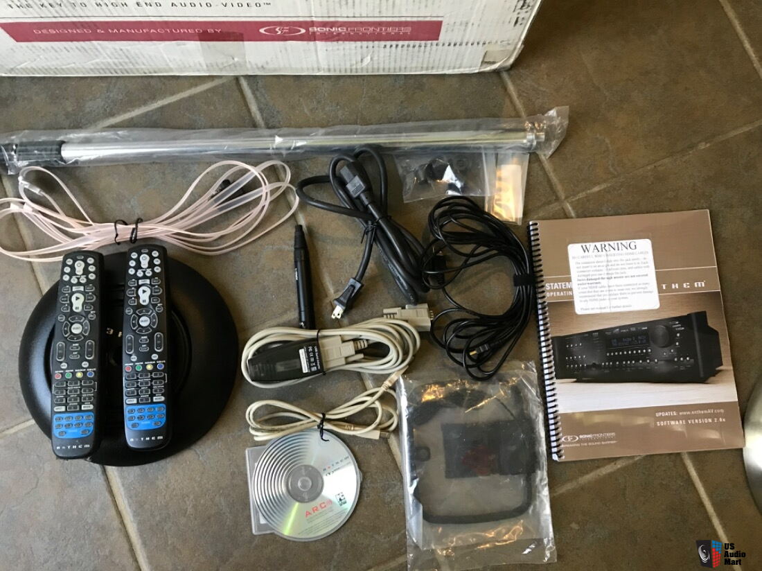 Anthem D2v 7.1-channel A/V processor with Anthem Room Correction (ARC ...