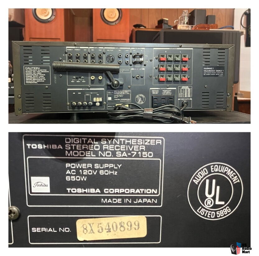 Toshiba SA-7150 Monster Receiver, Been Basic Serviced, Clean & Perfect ...