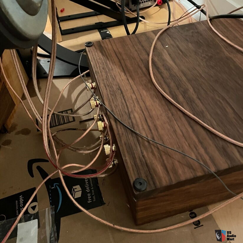 Lowered Price! Live Edge Open Baffle Speakers (Demo/Prototype unit ...