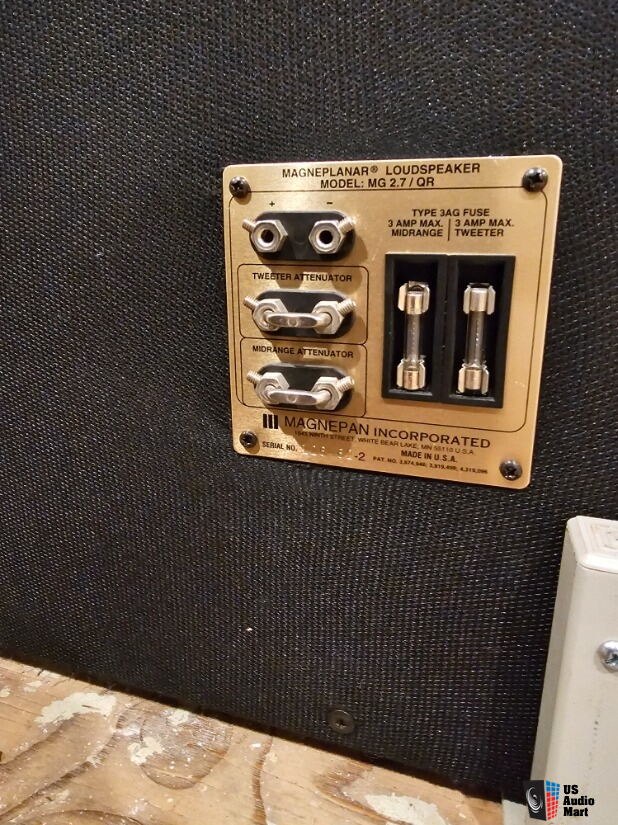 Magnepan 2.7 Qr Photo #5046056 - US Audio Mart