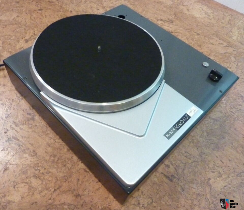 Rek-o-Kut N33H turntable, Restored upgraded, belt drive, US vintage ...