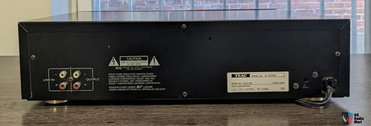 Teac W-990RX Dual Well Cassette Deck -The Monster! (1) Photo #5048070 ...