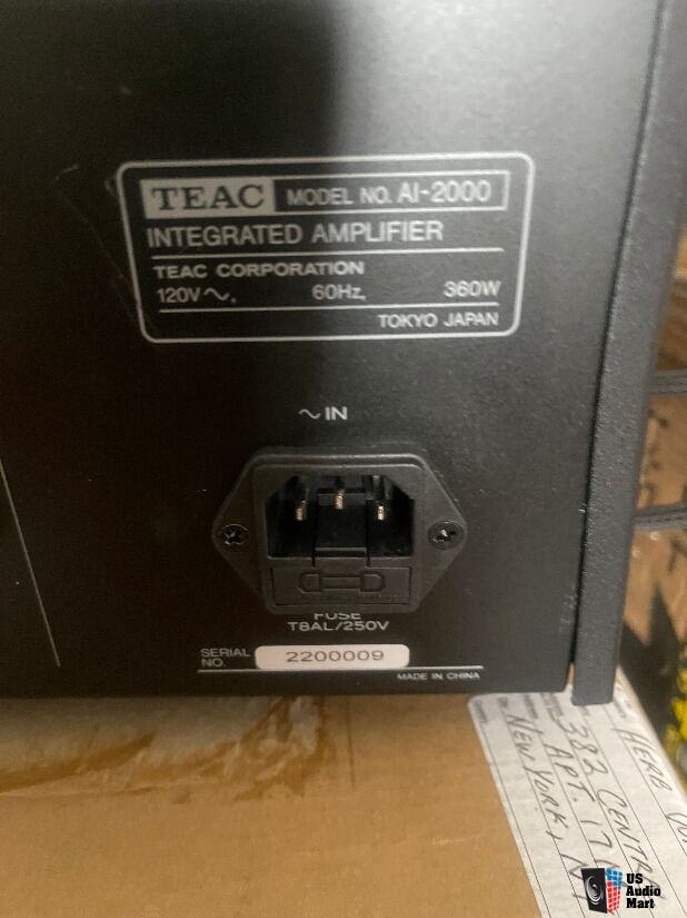 Teac Model No. AI-2000 PRICE REDUCTION Photo #5050978 - US Audio Mart