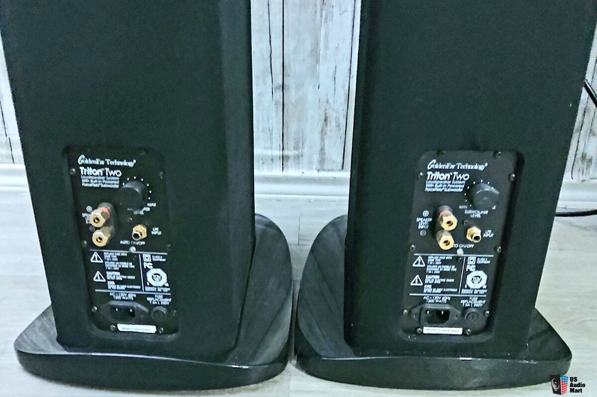 GoldenEar Technology Triton Two Speakers 1,200-Watt Subwoofers ...