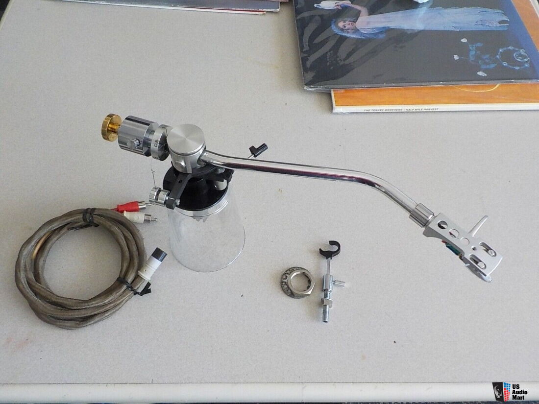 Early Micro seiki MA-77MkII tonearm with headshell and cable Ortofon ...