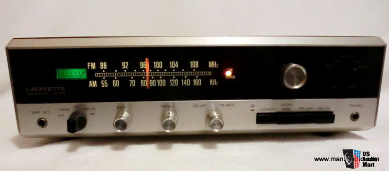 Rare Vintage Lafayette L R- 775 Stereo Receiver Fanatstic Condition For ...