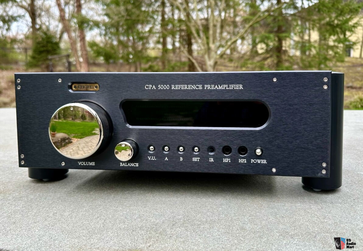 Chord Electronics CPA 5000 Preamplifier Black RARE Photo #5058142 - US ...