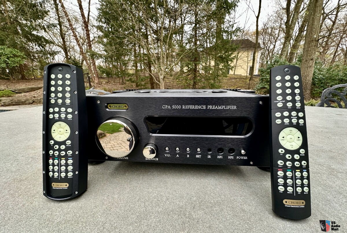 Chord Electronics CPA 5000 Preamplifier Black RARE Photo #5058149 - US ...