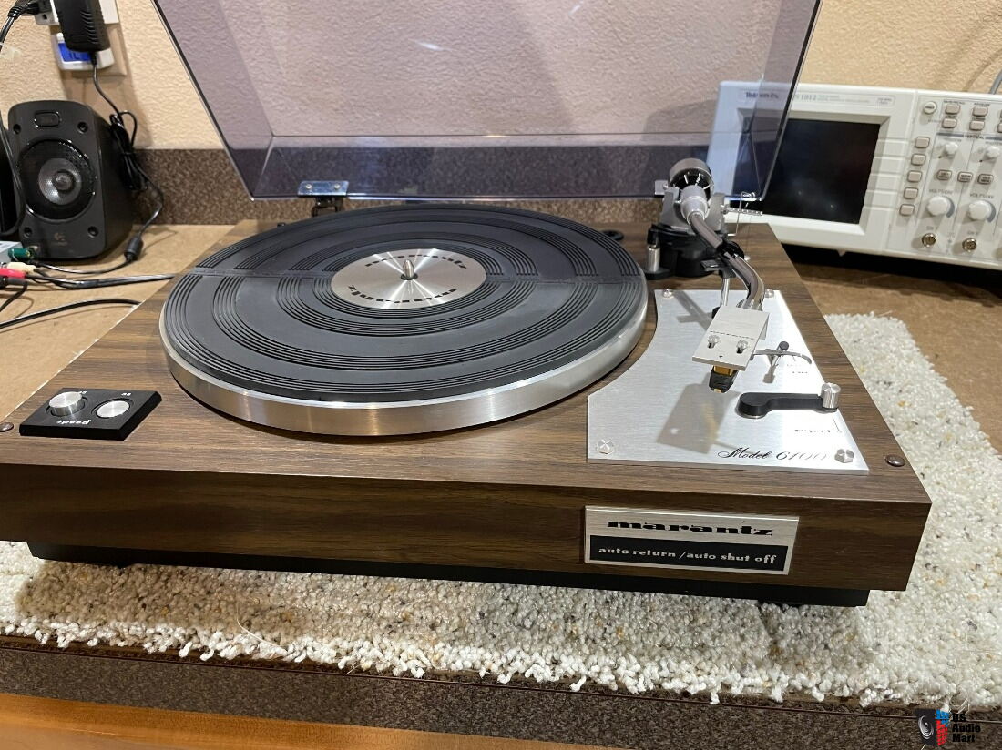 Vintage Marantz 6100 turntable Almost Mint Photo #5059040 - US Audio Mart