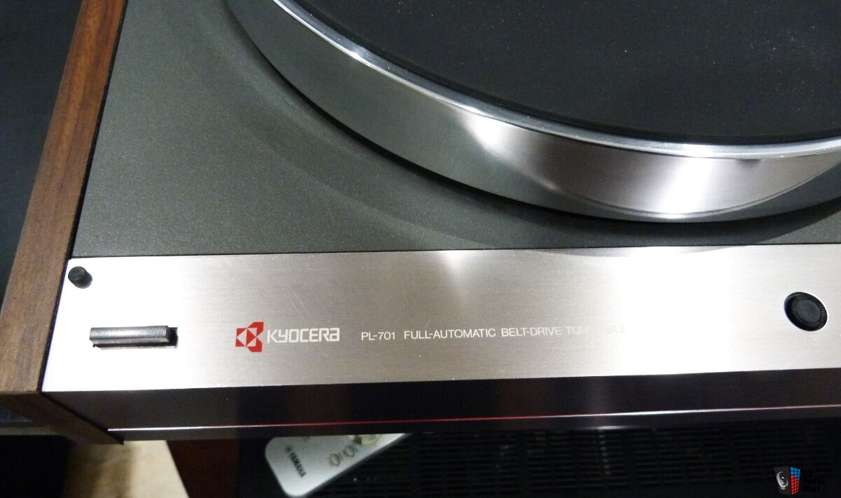 Kyocera PL-701 Turntable - RESTORED and SERVICED Photo #5059766 - US ...