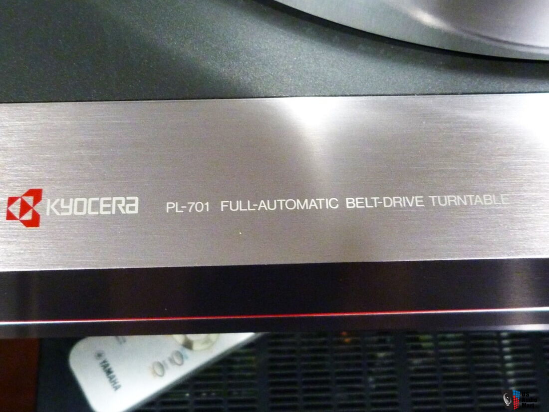 Kyocera PL-701 Turntable - RESTORED and SERVICED Photo #5059766 - US ...