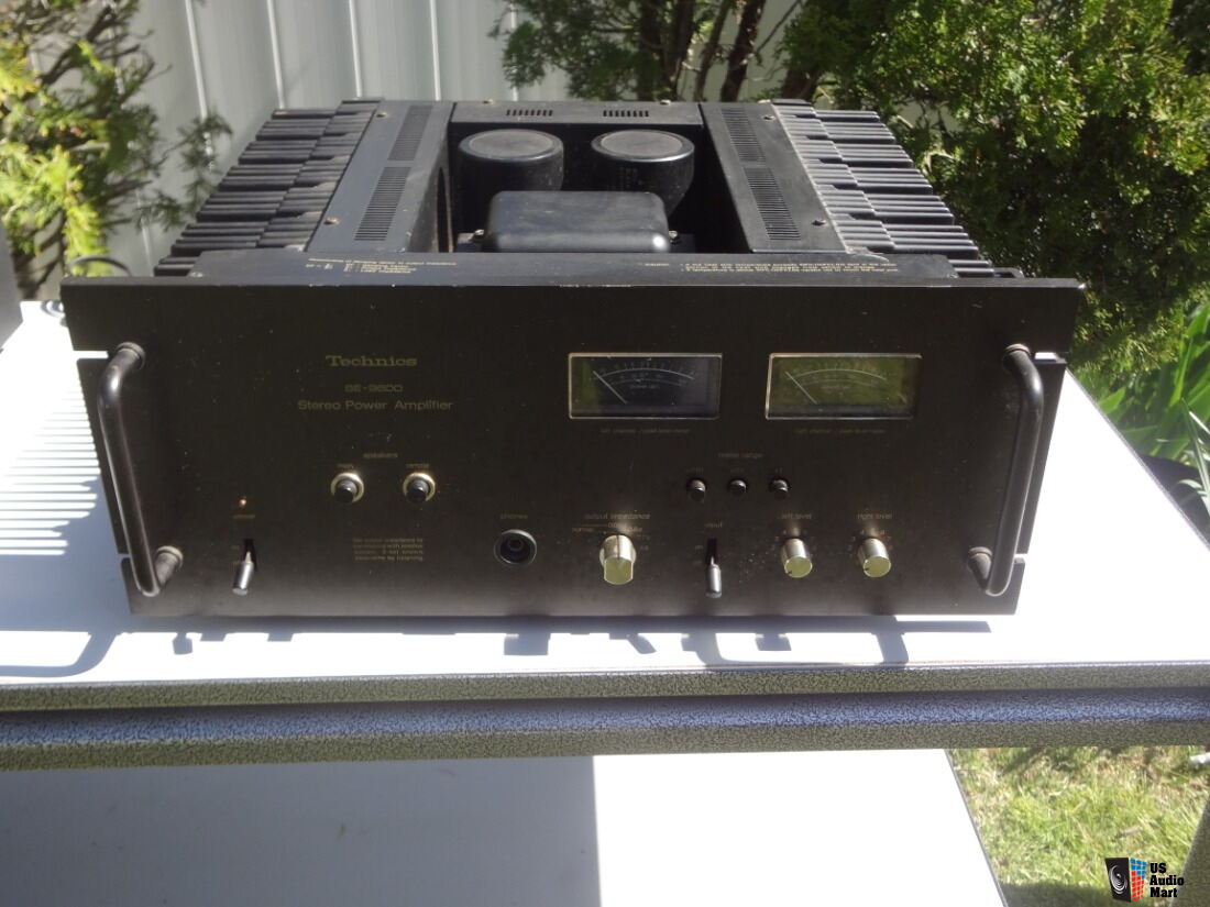 Technics SE-9600 power amplifier SU-9600 preamplifier Photo #5061192 ...