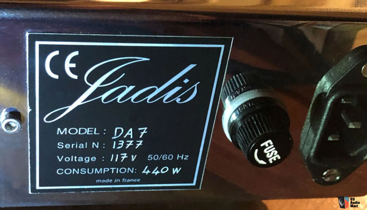 Jadis DA-7 Power Amplifier - KT90 tube conversion Photo #5062004 - UK ...