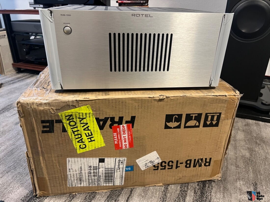 Rotel RMB-1555 - 5 Channel Amp in Silver...55% OFF Photo #4955971 - US ...