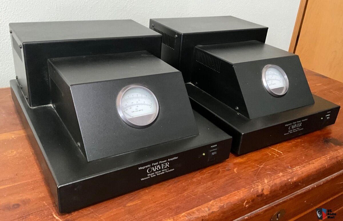 Carver Magnetic Field Power Amplifier Model Silver Nine t Vacuum Tube ...