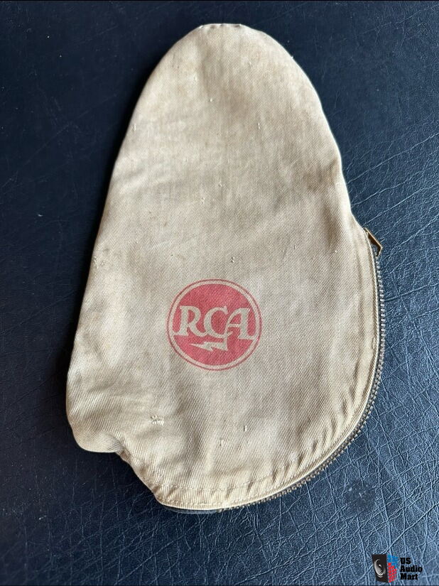 Original RCA DX-44 Microphone Bag -vintage Photo #5064868 - US Audio Mart
