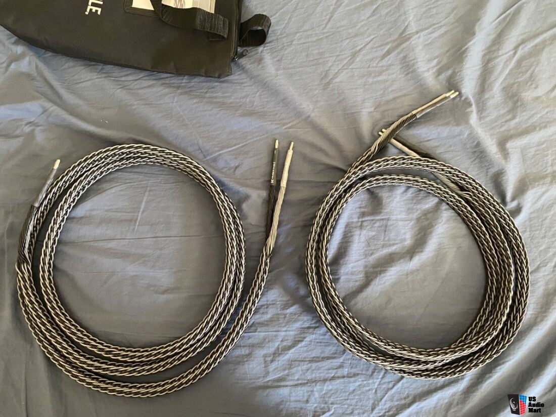 Kimber Kable 12VS 8 FT Pair w/ Factory Bananas (free shipping)