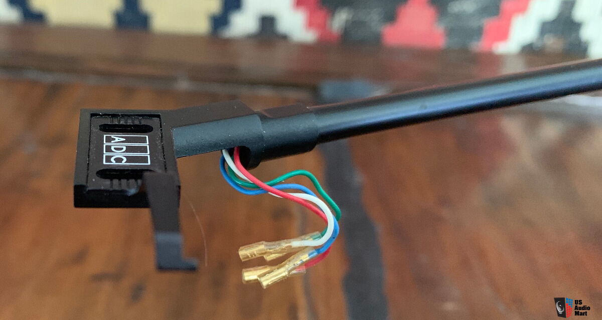 ADC LMF-1 tonearm with low-mass carbon fiber wand and integrated ...