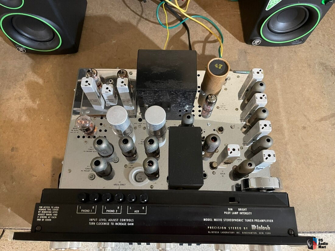 Vintage McIntosh MX-110Z Tube Tuner and Pre-Amp SERVICED! Photo ...