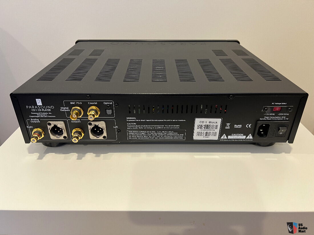 Parasound Halo CD1 - Black - Best in Class Error Correction Photo ...