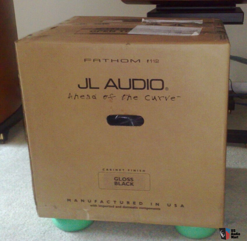JL Audio Fathom 112 V1 with Sound Anchors Signature Stand Photo ...