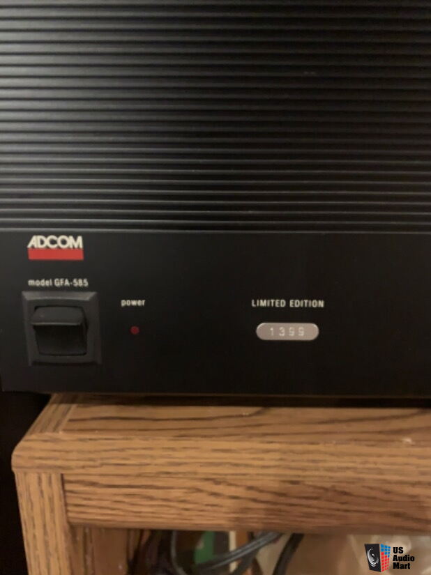 2 Adcom gfa-585 Limited Editions Photo #5071555 - US Audio Mart