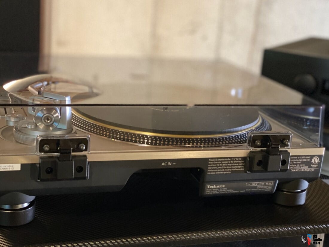 Technics SL-1200G-S Turntable-Includes MC Cartridge & Extras Photo ...
