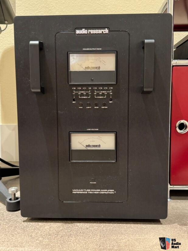Audio Research Lot - REF 750 SE Monoblocks, REF 3 Phono PreAmp and CD9 ...