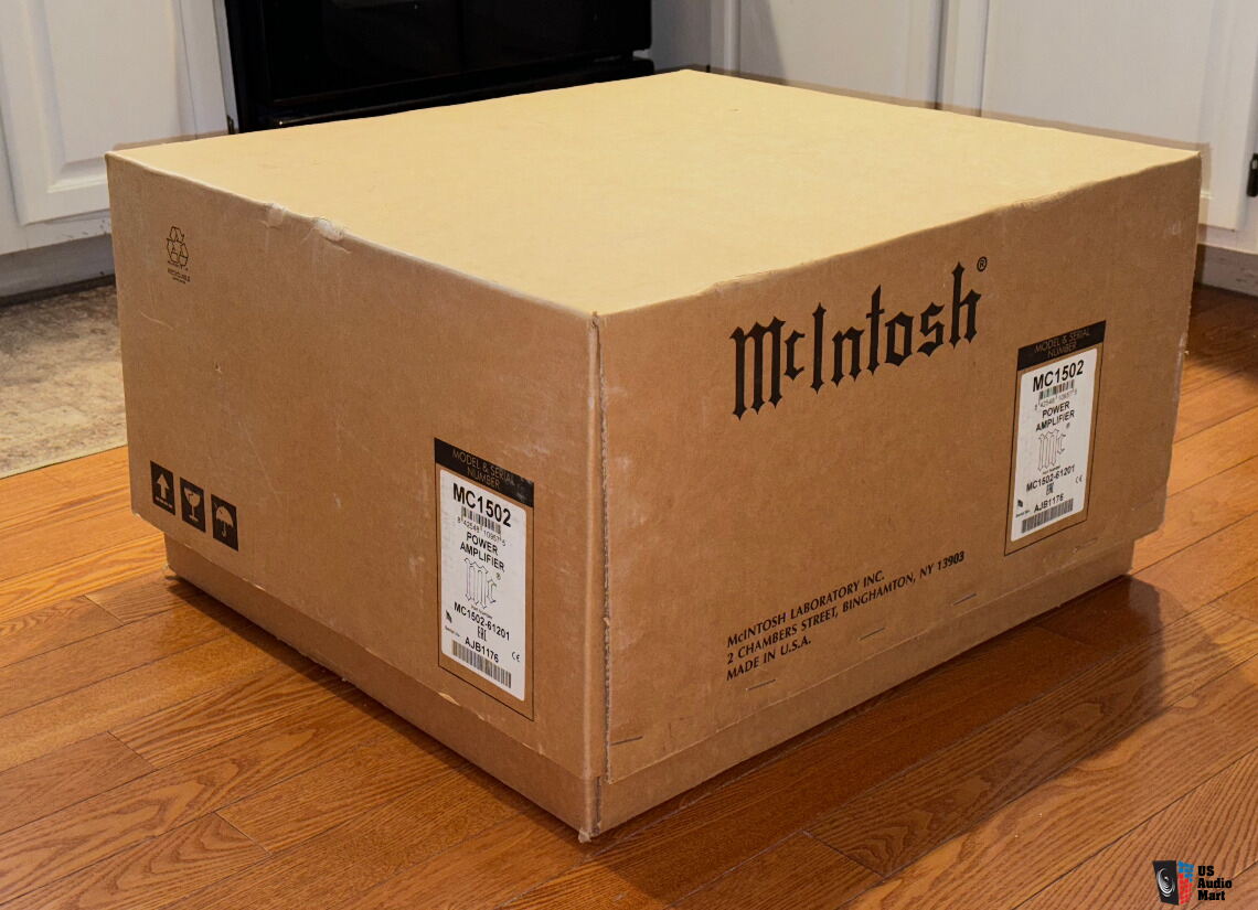 McIntosh MC1502 **NEW IN BOX photos added For Sale - US Audio Mart