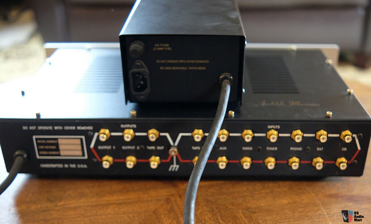 Audible Illusions Modulus 3B Stereo Tube Hybrid Preamplifier, MC Phono ...