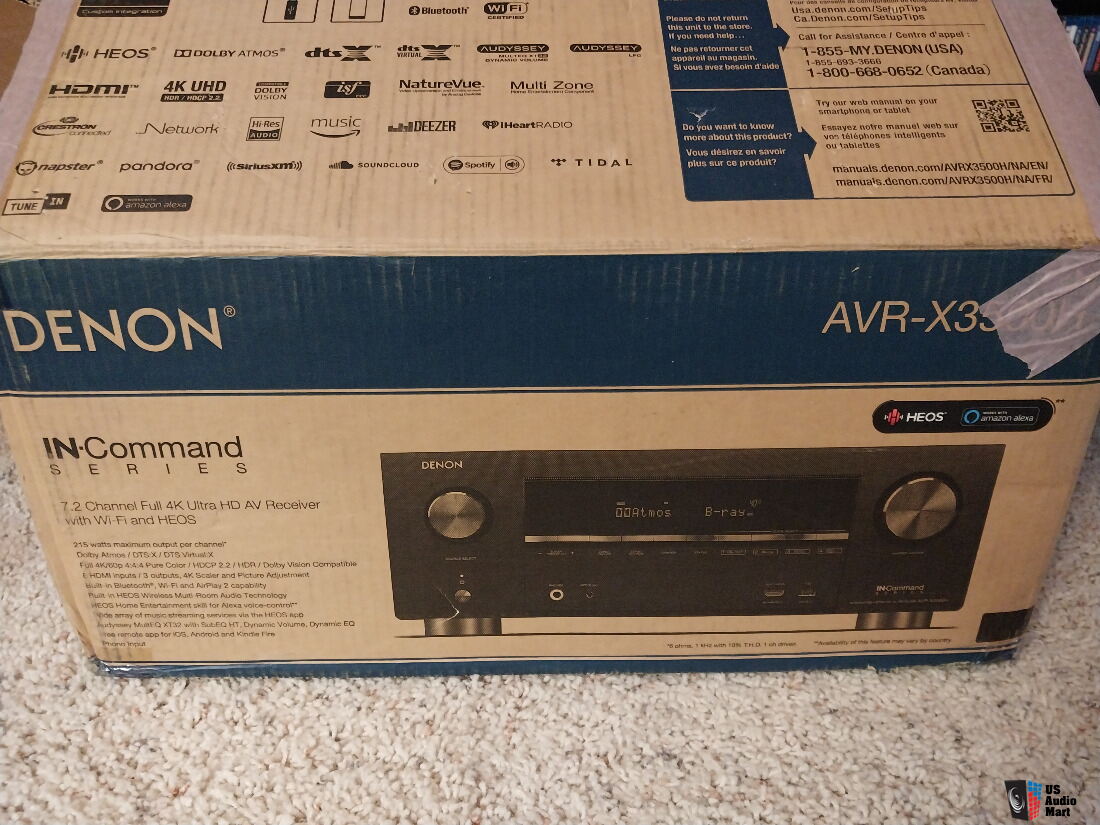 Denon AVR-X3500H AV Surround Receiver Photo #5076557 - UK Audio Mart