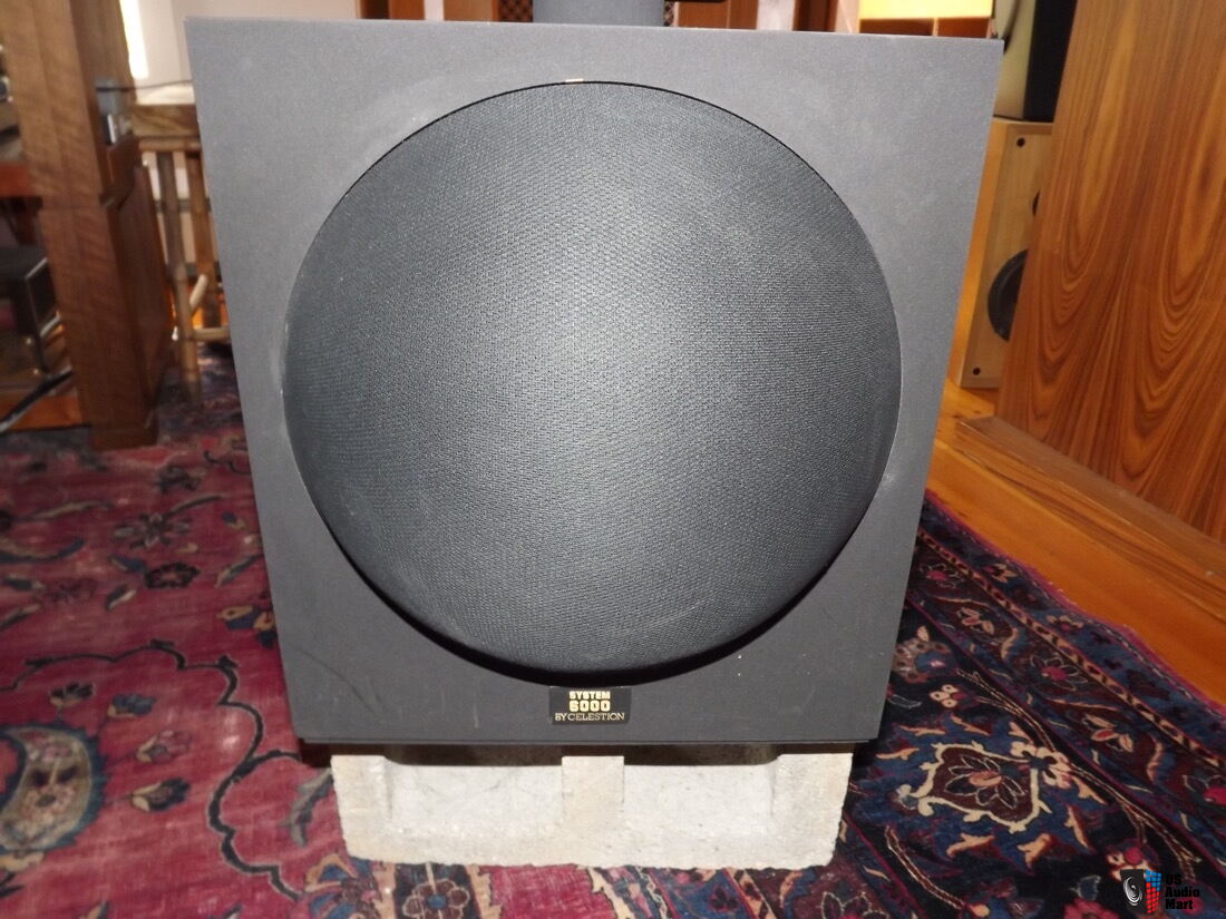 Rare Celestion system 6000 subwoofer pair Photo #5077142 - US Audio Mart