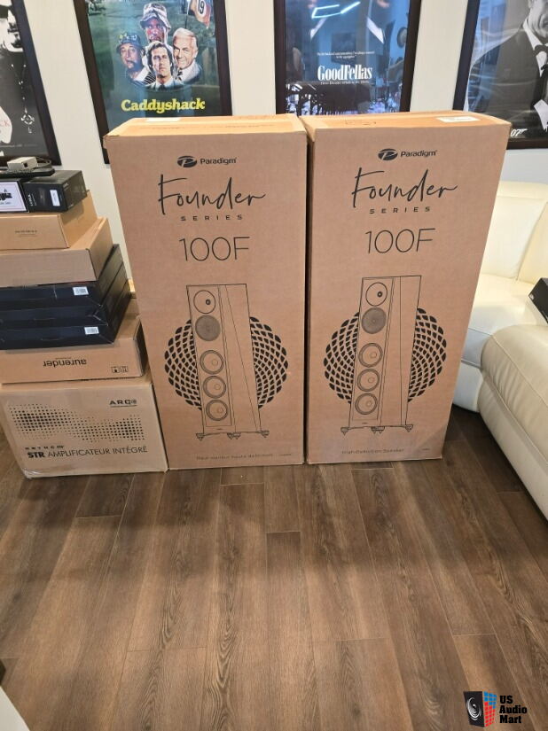 Paradigm founder 100f floorstanding speakers For Sale - UK Audio Mart