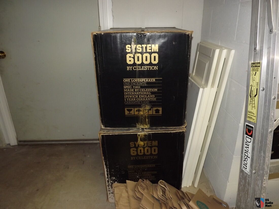 Rare Celestion system 6000 subwoofer pair Photo #5078481 - US Audio Mart