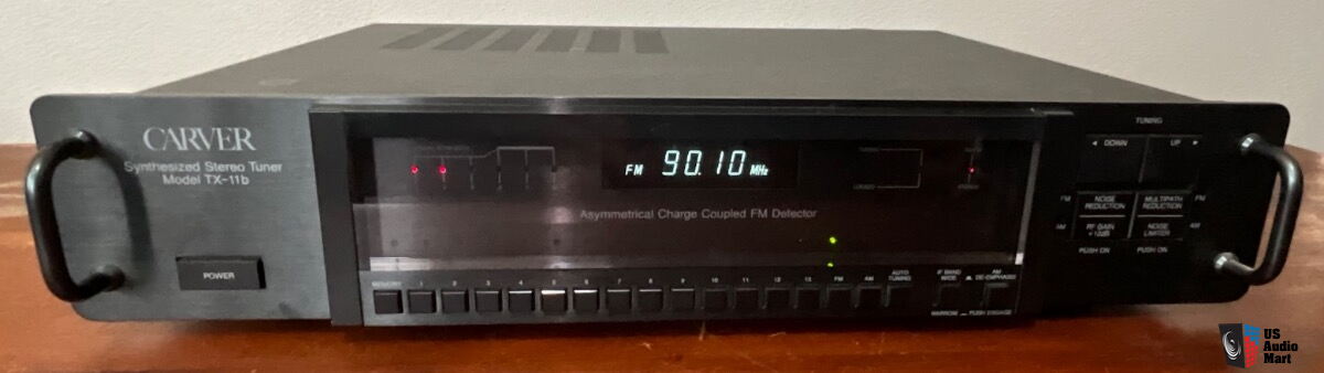 Carver Synthesized Stereo Tuner Model TX-11b For Sale - UK Audio Mart