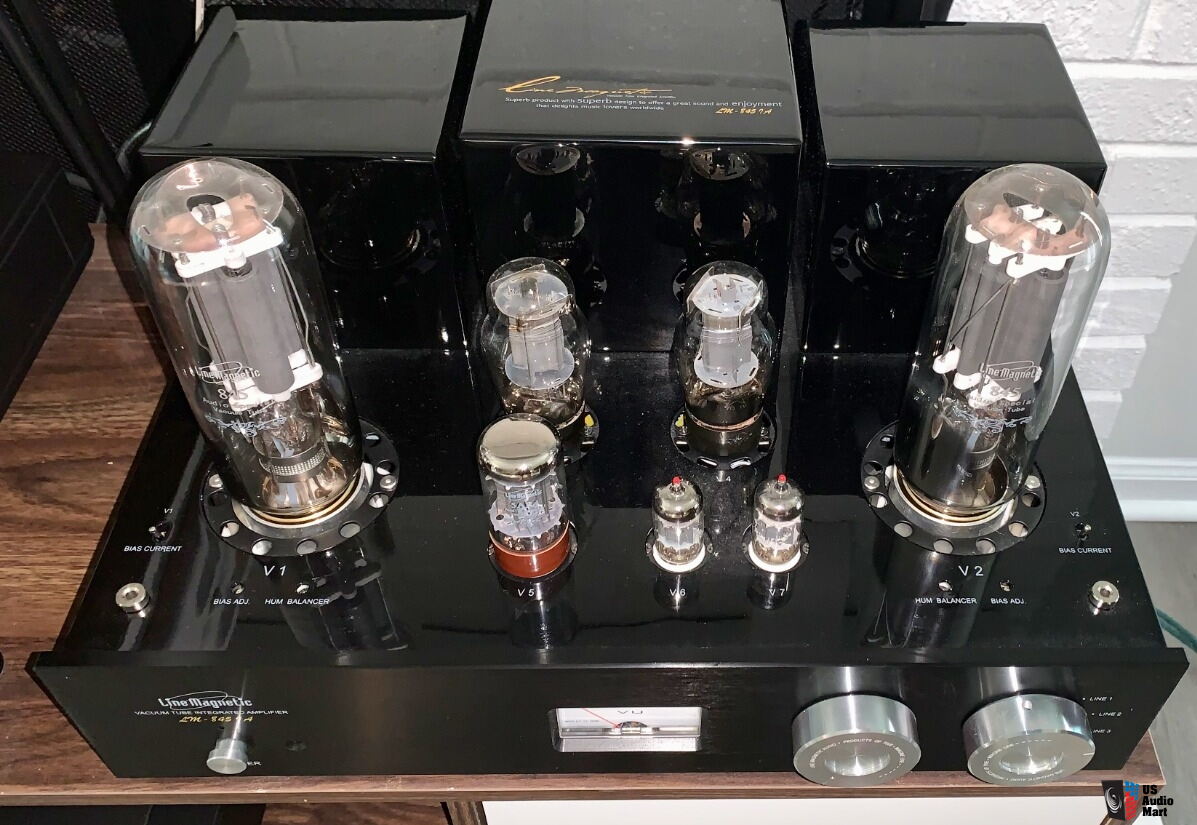 Line Magnetic 845ia Tube Integrated Amplifier Photo #5079932 - US Audio ...