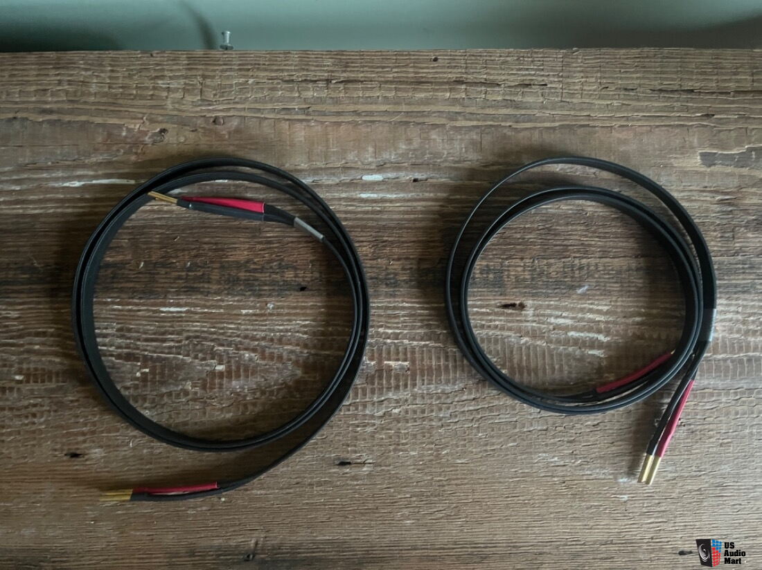 Tellurium Q Black Speaker Cables 5ft Pair For Sale - US Audio Mart