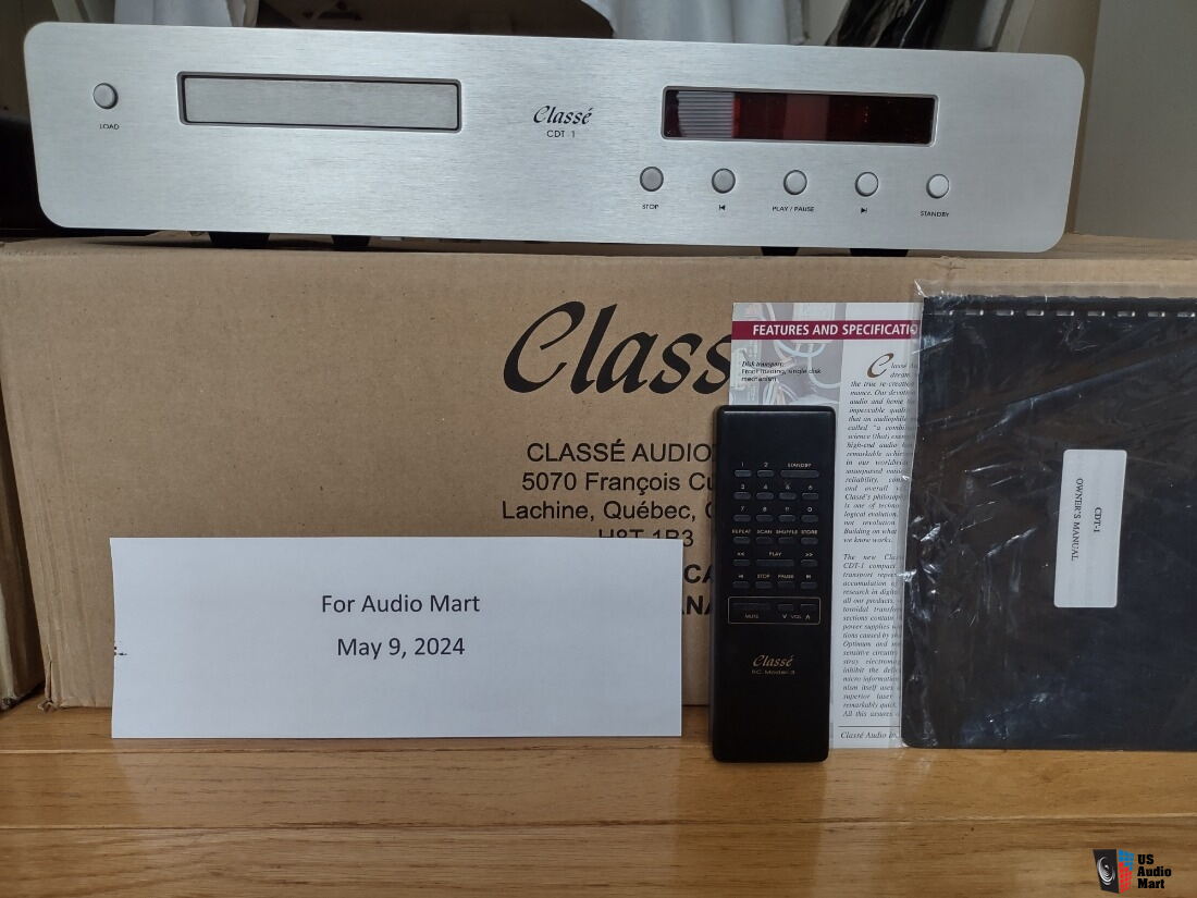 Classe Audio CDT-1 and DAC-1 Photo #5082702 - US Audio Mart