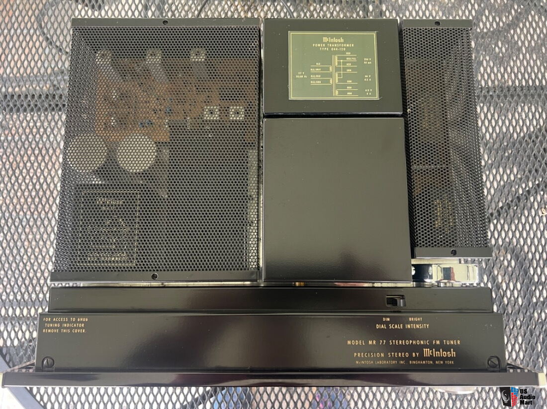 McIntosh MR77 FM tuner EX w/cabinet
