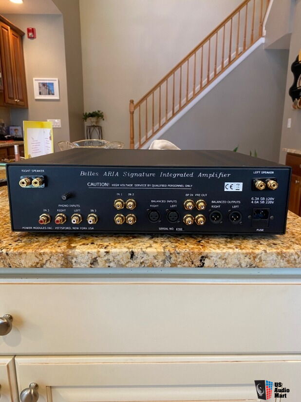 Belles Aria Signature Integrated amp with phono Photo #5084787 - US ...