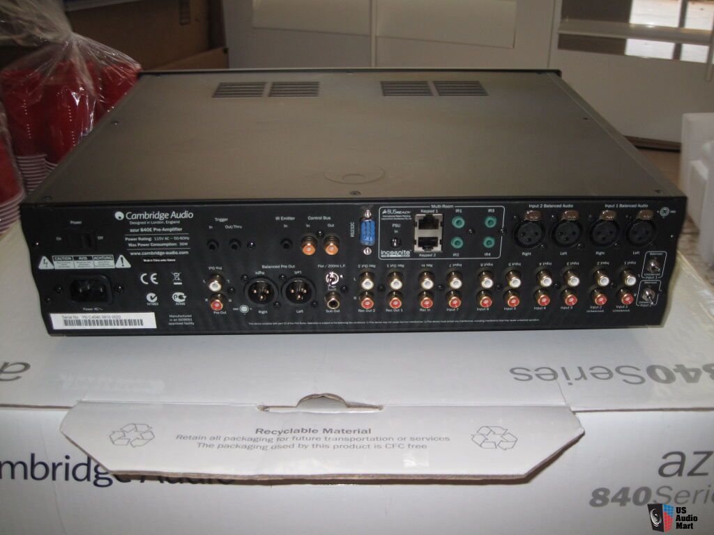 Cambridge Audio Azur 840E Pre-amp in original box Photo #508495 - US ...